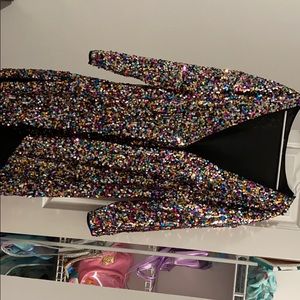 PrettyLittleThing | Jackets & Coats | Womens Sequin Duster | Poshmark